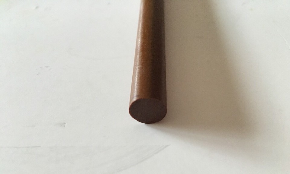 DUPONT VESPEL POLYIMIDE ROD SP-1 BROWN .750 DIA X 8.250” LENGTH ...