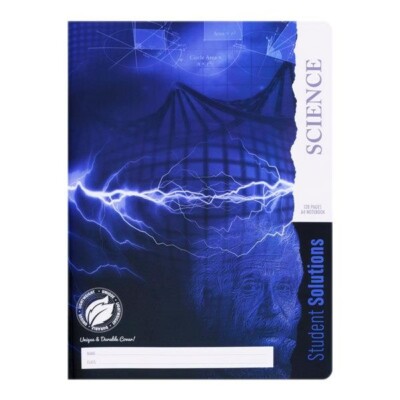 A4 Science Book Chemistry Periodic Table Durable Cover Math Graph Sheet ...