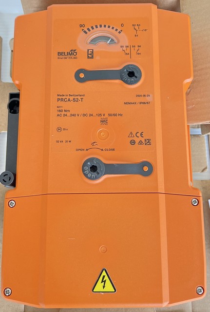 Belimo PRCA-S2-T 160Nm Rotary Valve Actuator ZPR03 Indicator for sale ...