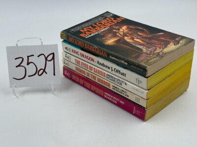 Andrew Offutt Fantasy PB Lot, Various Titles, 1970s & 1980s Vintage | eBay