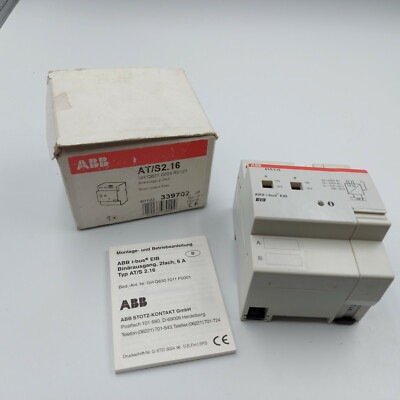 ABB i-bus eib knx 2 output type AT/S 2.6 | eBay