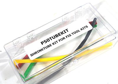 FIS P50 Label and Shrink Tube Kit with multi colored Non-Adhesive ...