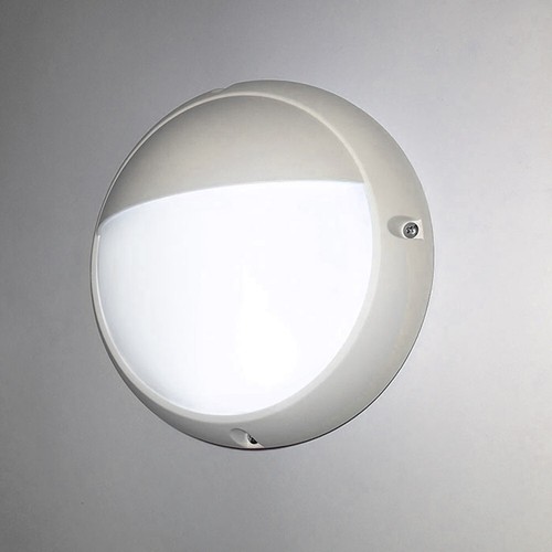 LEDBRITE 6W Round Eyelid Mini Bulkhead 6500K Daylight IP65 Flush Wall ...