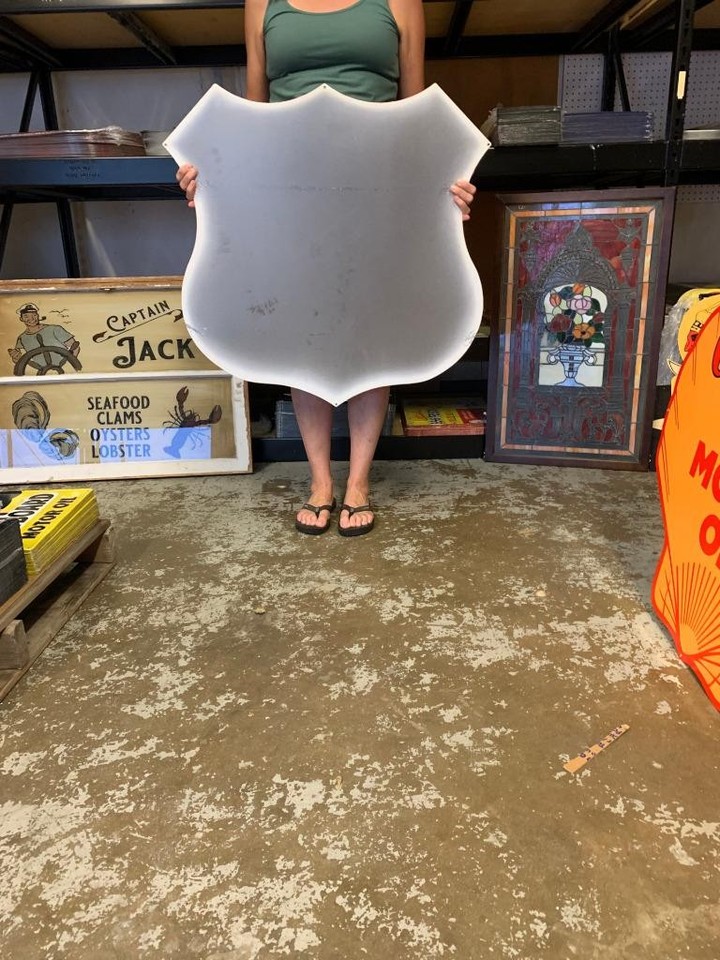 Antique Vintage Old Style Sign Phillips 66 Shield Made USA | eBay