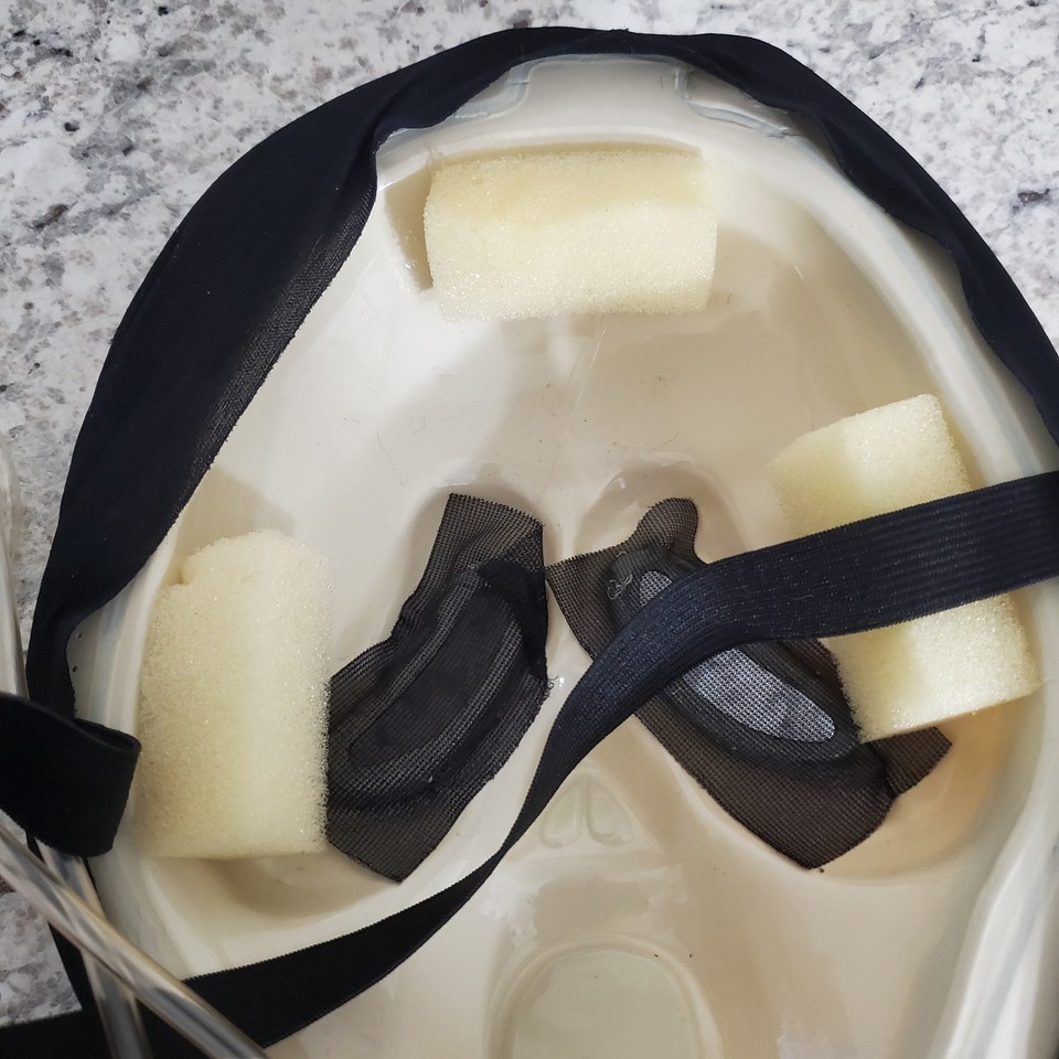 Scream Ghost Face Mask Fun World Bleeding Blood Pump Halloween Y2K ...