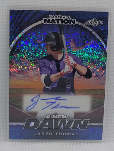 2025 Leaf Baseball Nation Jared Thomas Auto #ed 2/7 | eBay