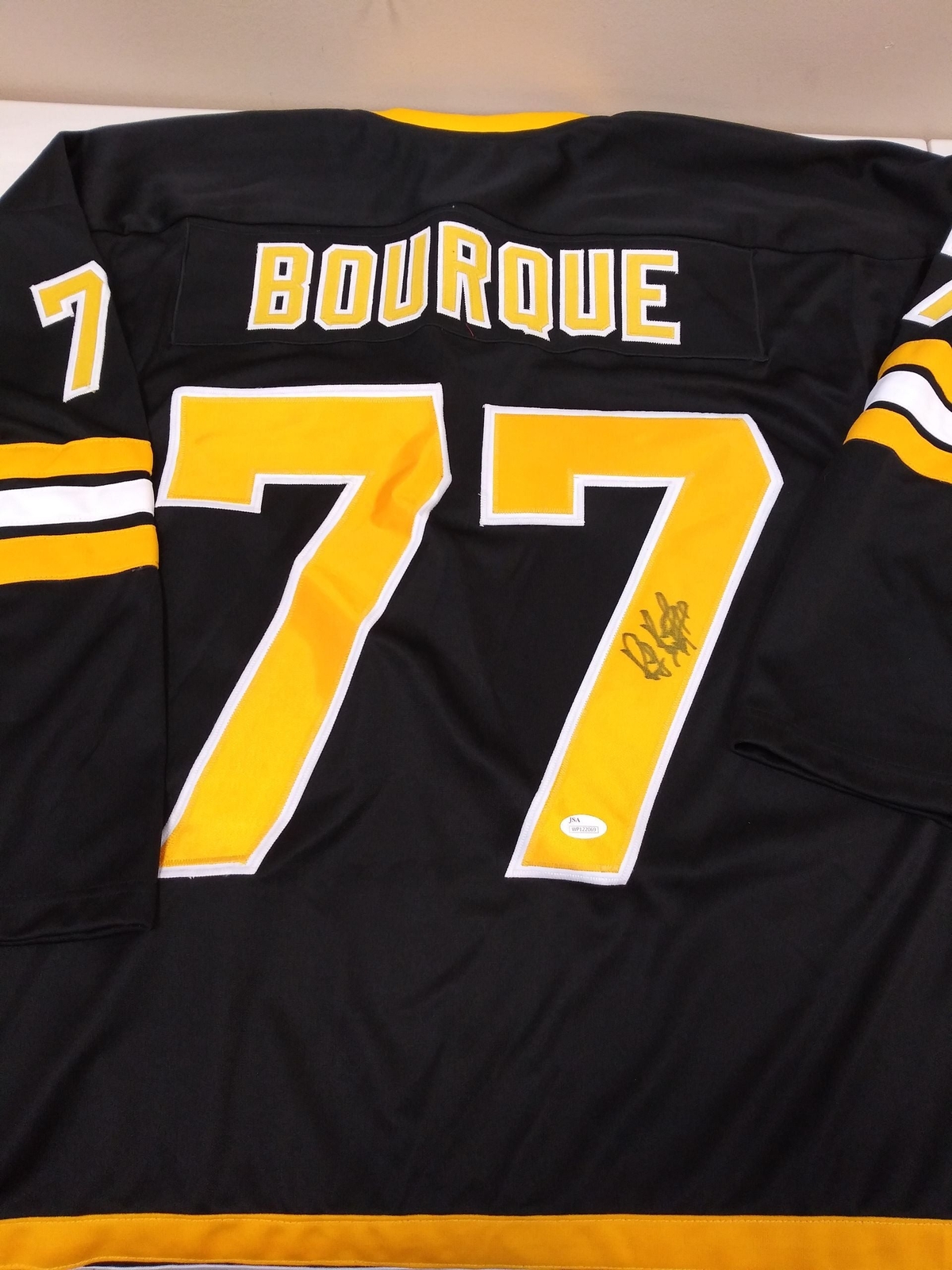 RAY BOURQUE SIGNED BRUINS BLACK CUSTOM JERSEY - JSA COA | eBay