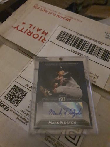 Detroit Tigers Mark The Bird Fidrych Signed 2011 Topps # T60A-MF ...