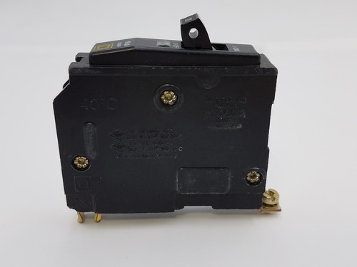 Square D QOB120 Circuit Breaker 20A 1P 120/240V QOB QOB-120 20 Amp 1 ...