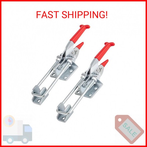 Heavy Duty Toggle Clamp Latch, COOLOGIN 2000lbs Large Capacity ...