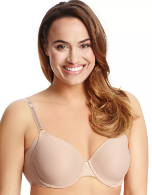 Olga No Side Effects Beige Lightly Padded Full Figure Contour Bra Size ...