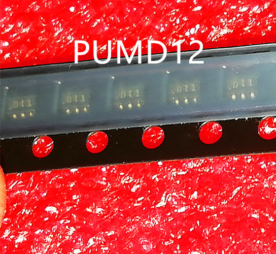 Hot Sell 10PCS NEW DT1 DTI PUMD12 NPN/PNP 50V 100MA SOT363 transistor ...