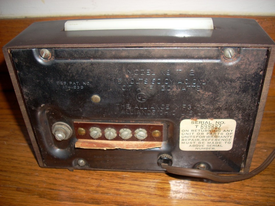 Vintage Alliance Antenna Rotor Model T-12 TV/Ham AM - FM Radio - Un ...