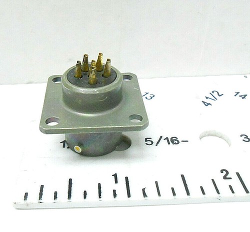 PT02E-10-98PW BENDIX RECEPTACLE CONNECTOR, NEW OLD STOCK MADE IN 1963 ...
