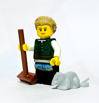 NEW LEGO Maid minifigure - Castle Kingdoms - Made Of Genuine LEGO Parts ...