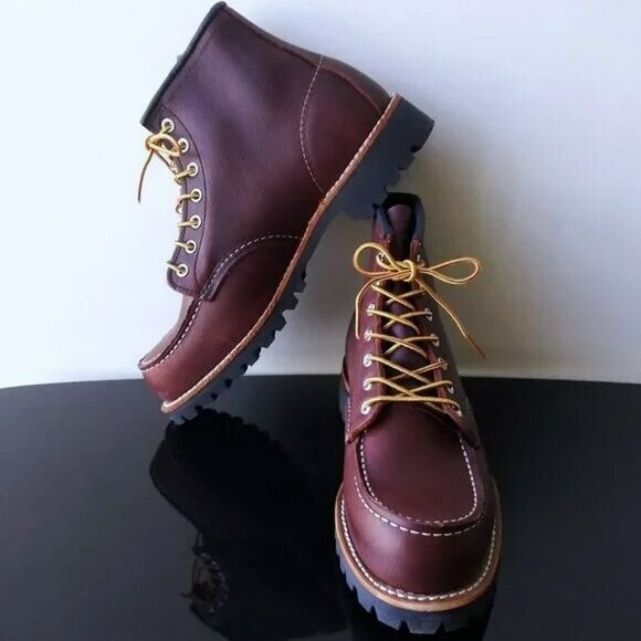 Red Wing Heritage Men's Roughneck 6-Inch Boot Made in USA | eBay