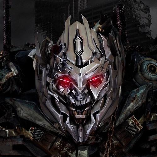 Megatron Helmet Mask Wearable By Real People Cosplay Official Genuine ...