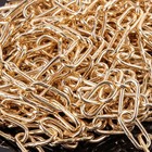 TRADE 10m LONG ROLL Brass Plated Suspension Chain 1.8mm Thick Links ...