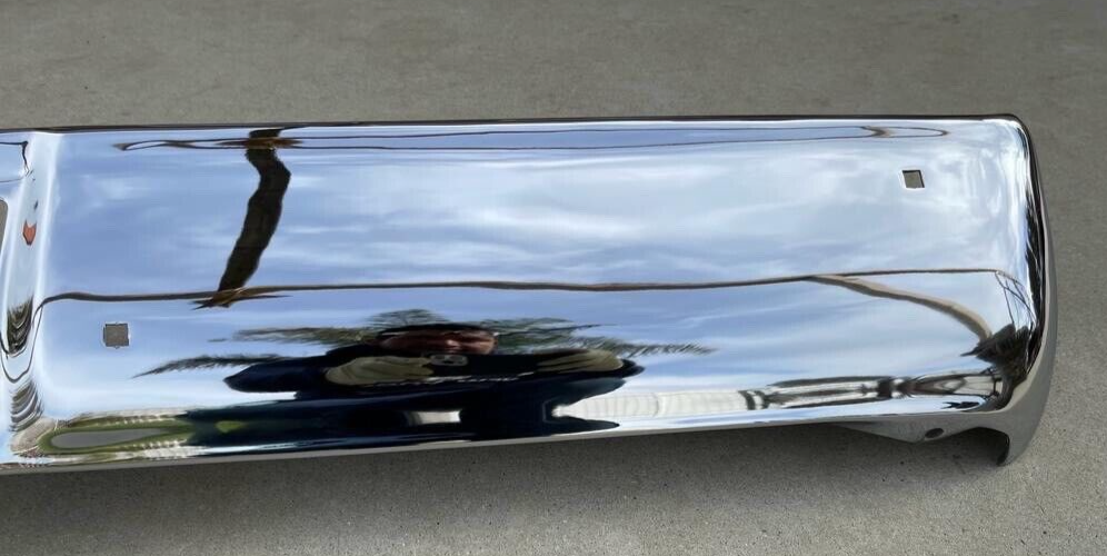 S DODGE CORONET WAGON NEW TRIPLE PLATED CHROME REAR BACK BUMPER 1966 ...