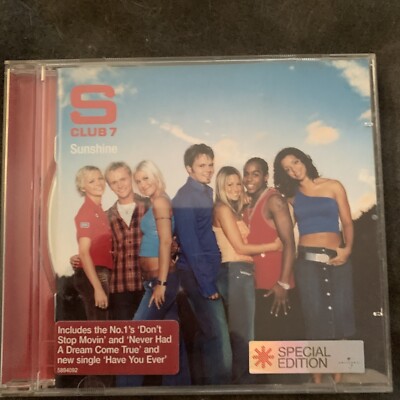Sunshine [Bonus Tracks] by S Club 7 (CD, 2002)(b81/13)ukimport Freepost ...
