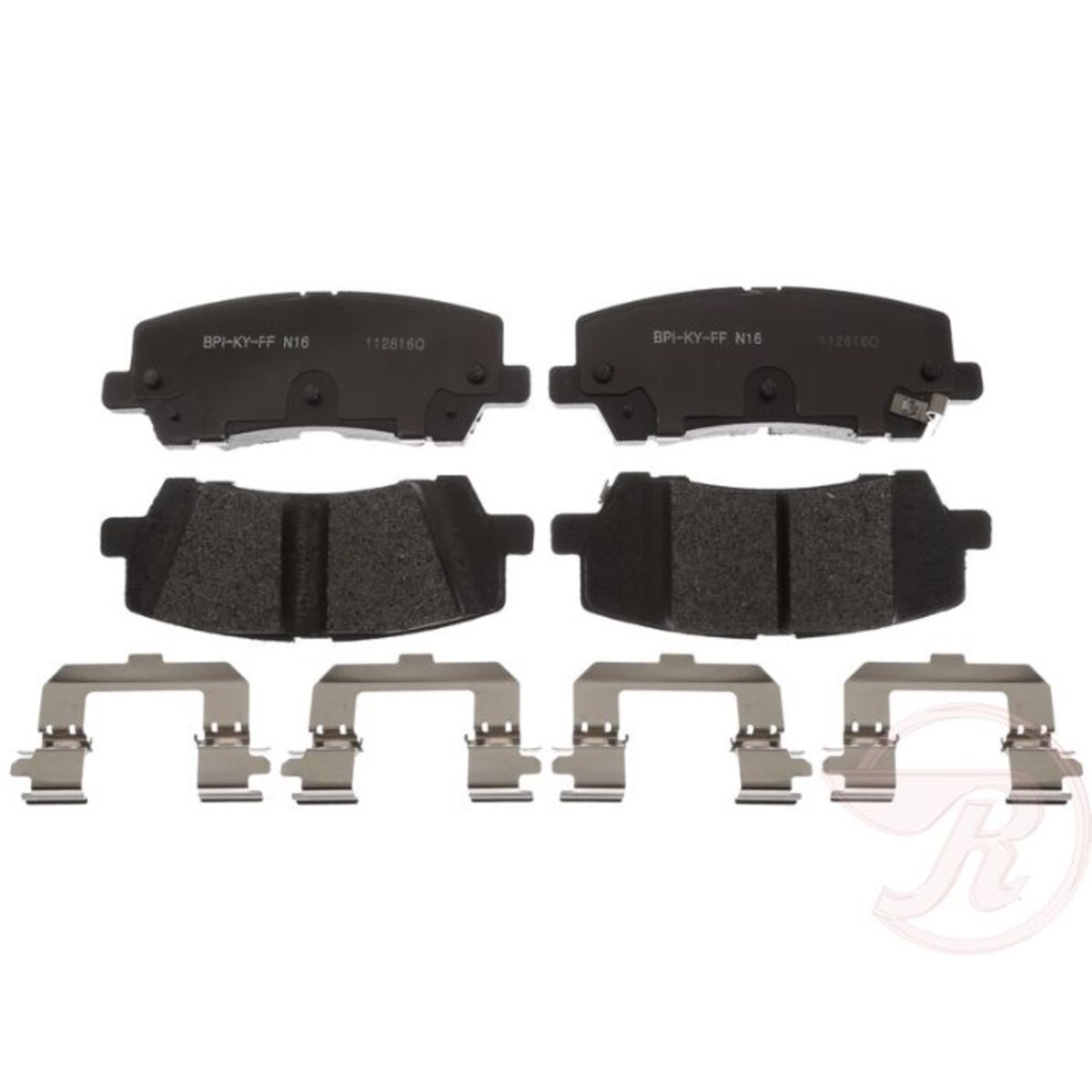 MGD1810MH Raybestos Brake Pad Sets 2-Wheel Set Rear for Ford Mustang ...