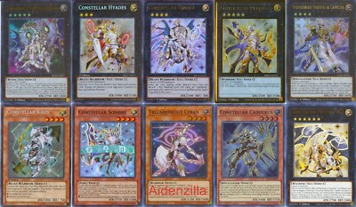 Yugioh Constellar Deck - Sombre Kaus Omega Stellarknight Diamond ...