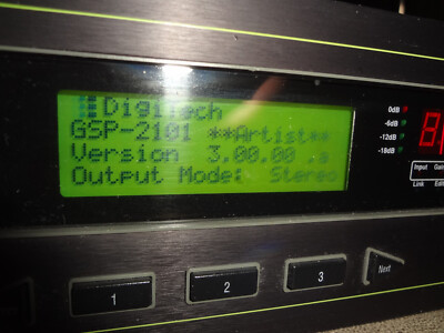 Digitech GSP-2101 Studio Tube Preamp/Multi Effects Guitar Processor | eBay