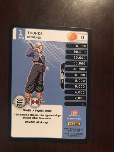 2016 Dragon Ball Z Evolution #S1 - Trunks - Returned | eBay