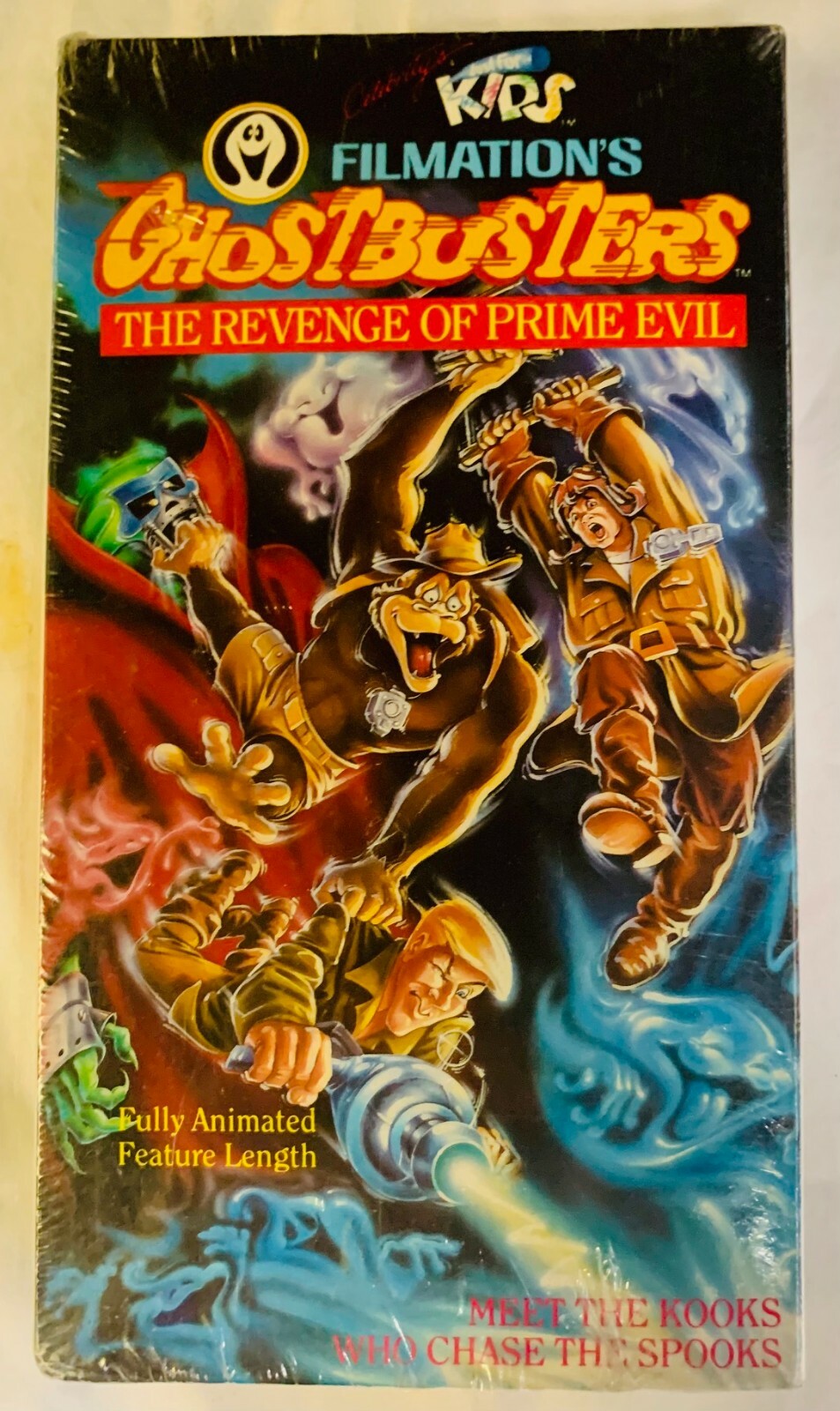 Ghostbusters:The Revenge of Prime Evil VHS Full Animated Feature NEW ...