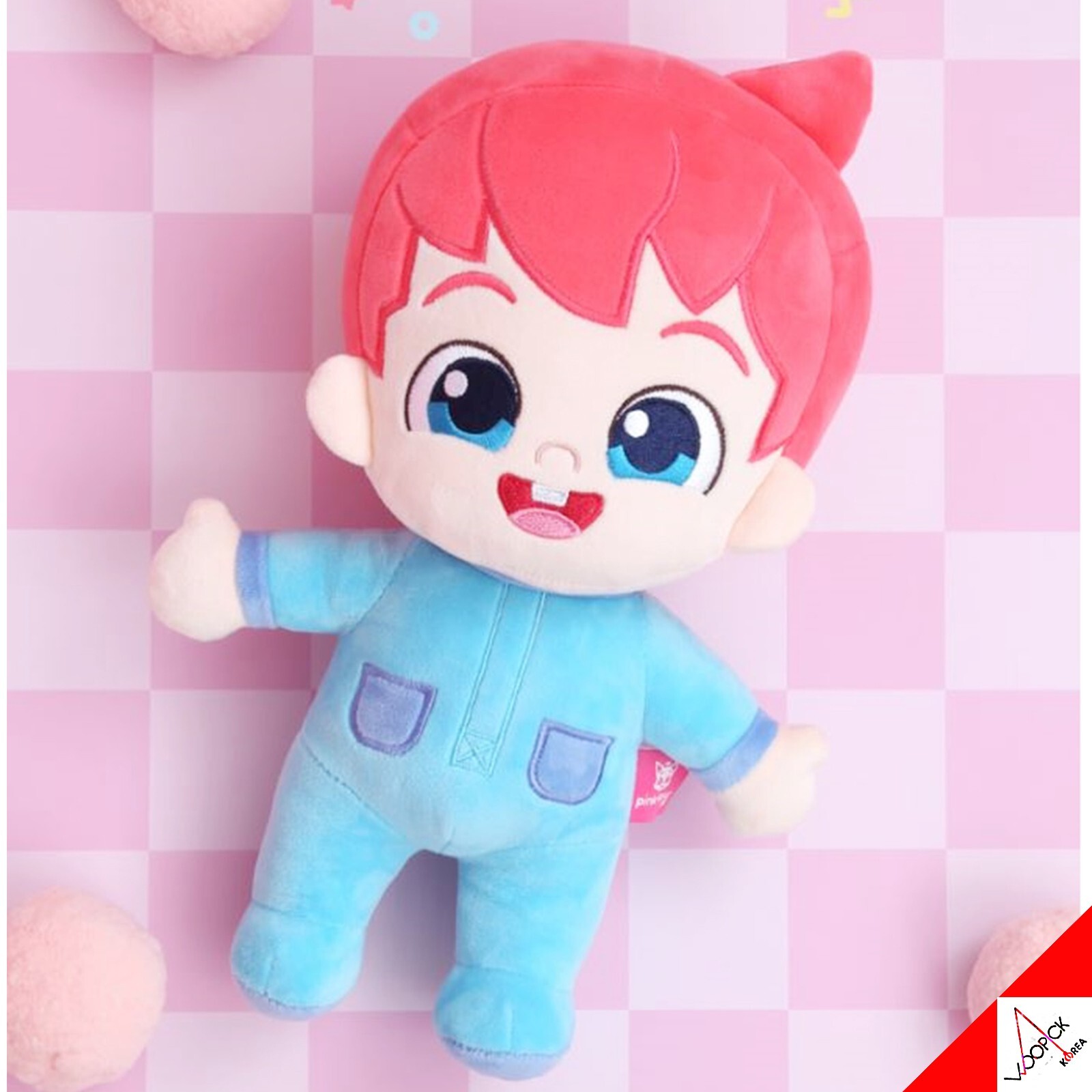 Pinkfong Bebefinn Soft Plush Doll Baby 30cm Kids Toy Korean TV ...