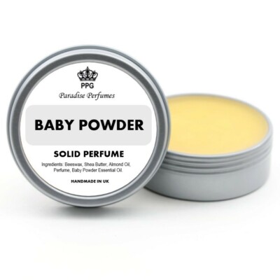 Baby Powder Natural Solid Perfume by Paradise Perfumes Fragrance Scent ...