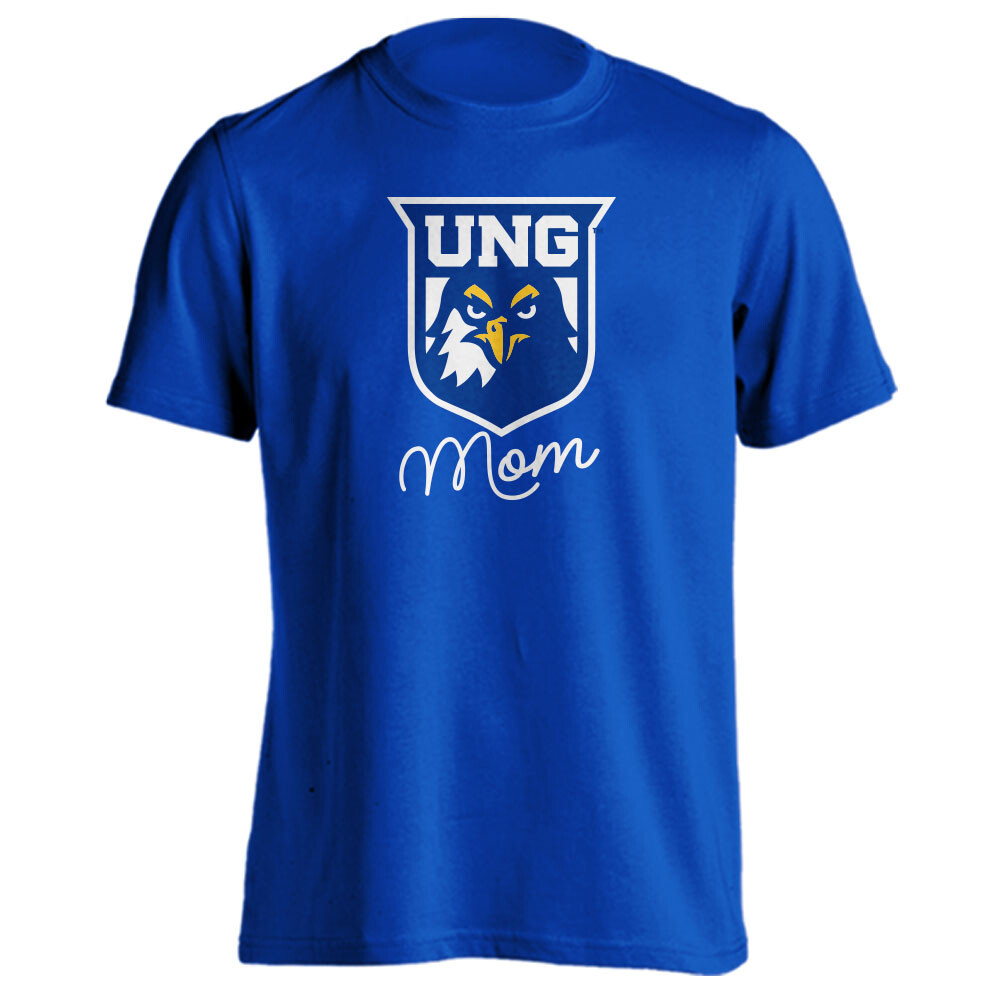 University of North Georgia UNG Nighthawks Mom Logo Mother Short Sleeve ...