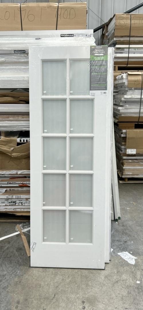 LPD Internal White 10 Lights Clear Glass Doors | eBay UK