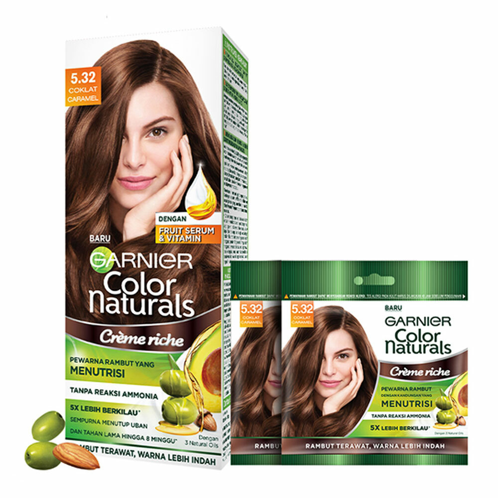 Caramel Brown Hair Dye Box