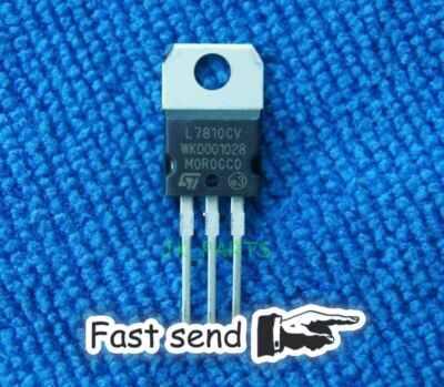 20pcs New L7810CV L7810 LM7810 ST TO-220 Voltage Regulator 10V 1.5A | eBay
