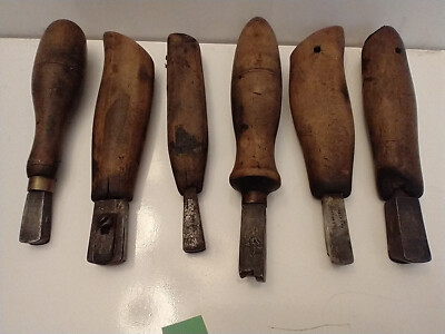 Antique Lot of 6 Cobbler / Leather Working Tools Mid to Late 1800s | eBay