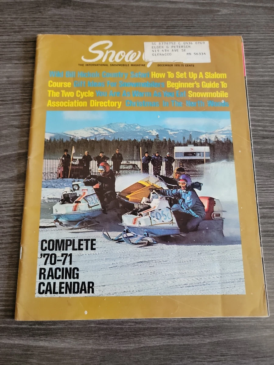Snowmobiles Of The 70 S
