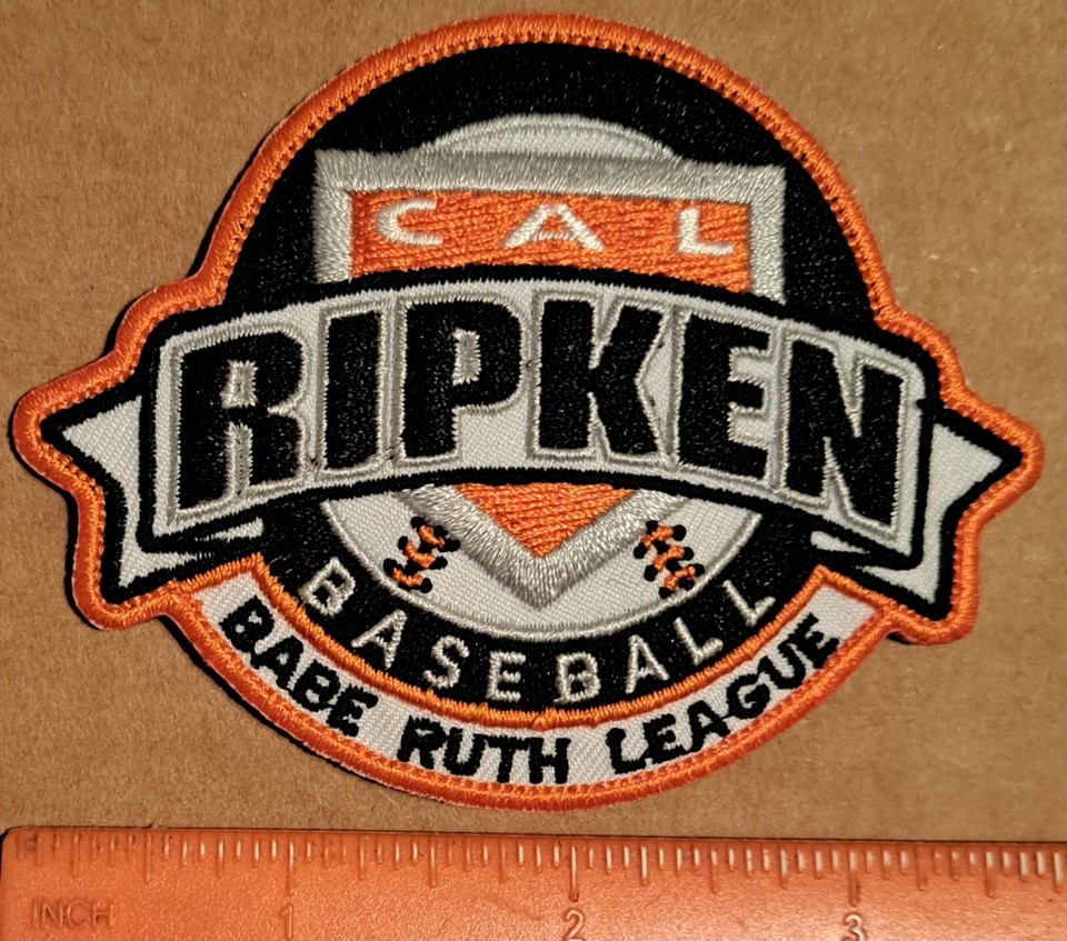 Cal Ripken Baseball Babe Ruth League embroidered Iron on patch | eBay