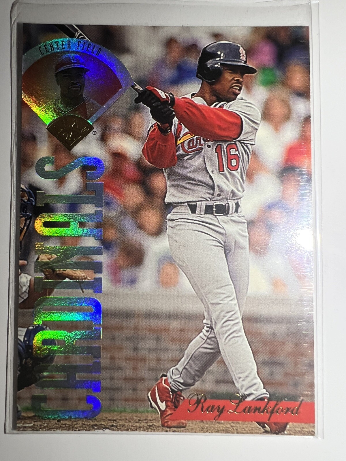 1995 Leaf St. Louis Cardinals Baseball Card #79 Ray Lankford | eBay
