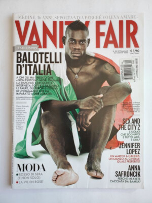 ITALY Vanity Fair magazine Mario Balotelli Gisele Alex O'Loughlin Clint ...