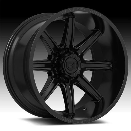 Gear Off Road 765B Ridge Gloss Black 20x9 6x135 / 6x5.5 18mm (765B ...