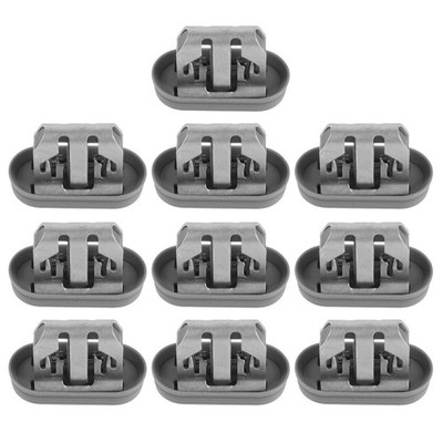 10Pcs Bumper Retainer Clips: Door Trim Panel Clip Compatible with Tesla ...