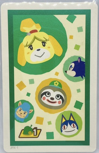AR Card Isabelle Nintendo 3DS Animal Crossing JFK-1 | eBay