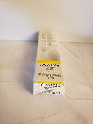Wella Color Charm Permanent Gel Hair Color 2 oz (10GV/1036) Honey ...
