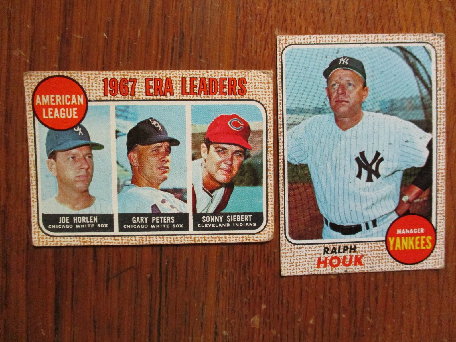 9-1968 Topps Baseball Cards(w/FERGUSON JENKINS/RON SANTO/TOM SEAVER ...