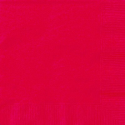 Ruby Red 2 Ply Beverage Cocktail Napkins (Pk 20) | eBay Australia