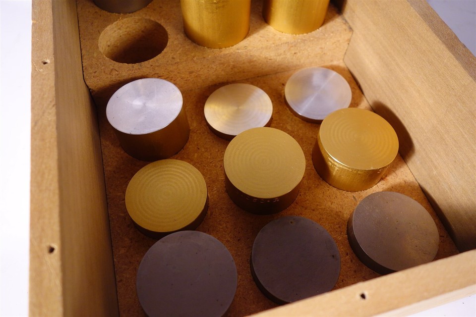 Ultrasonic Calibration Block Amplitude Distance Blocks / Steel Aluminum ...