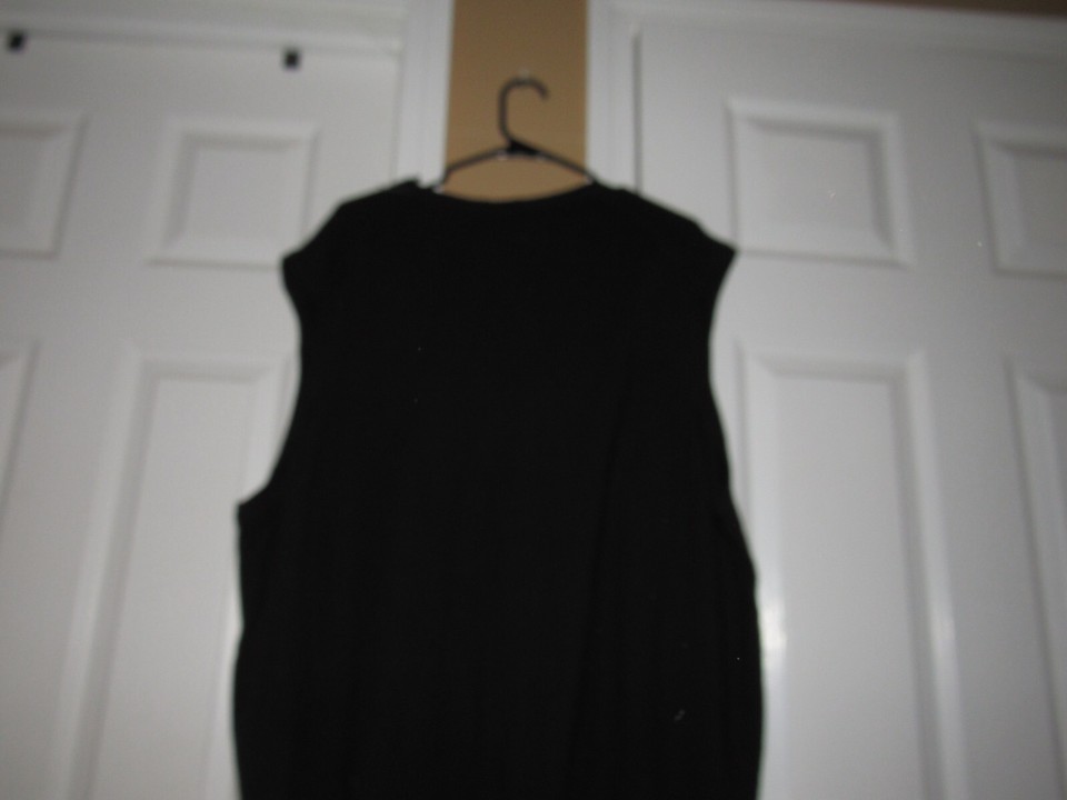 NWT New JOS. A. BANK Travelers Mens Black Sweater Vest 3XB V Neck ...