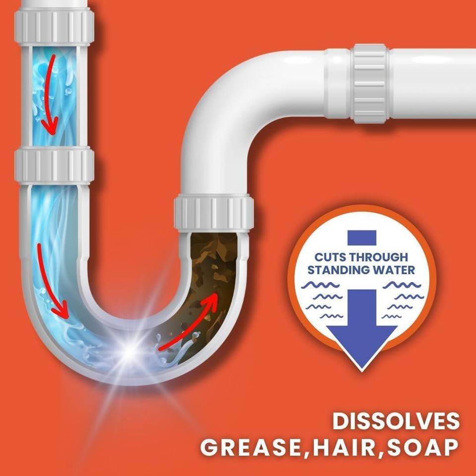 5L Sink And Drain Unblocker Liquid Plug Hole Toilet Cleaner Heavy Duty ...