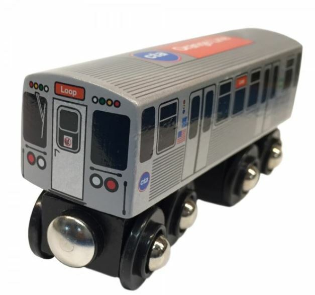 Munipals Mp0311or Wooden Subway L Train Chicago CTA Orange Line Midway ...